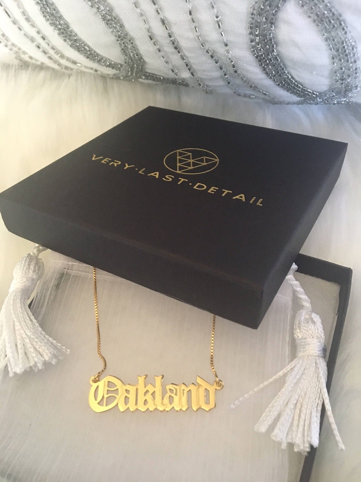 24k Gold Plated Personalized Adam Necklace
