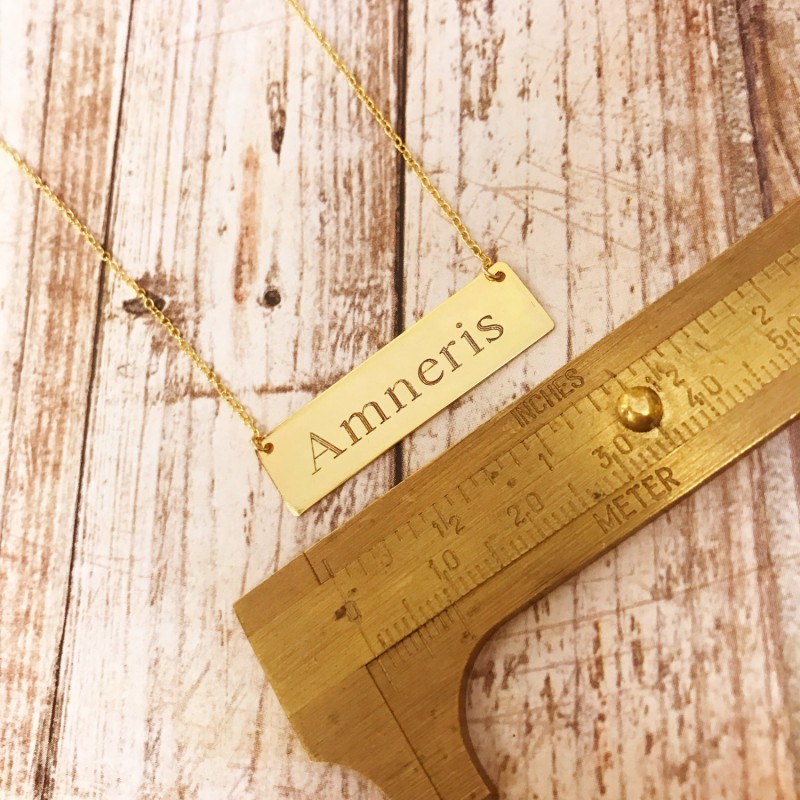 Engraved Name Plate,Sterling Silver Monogram Name Plate, Nameplate, 925 ...