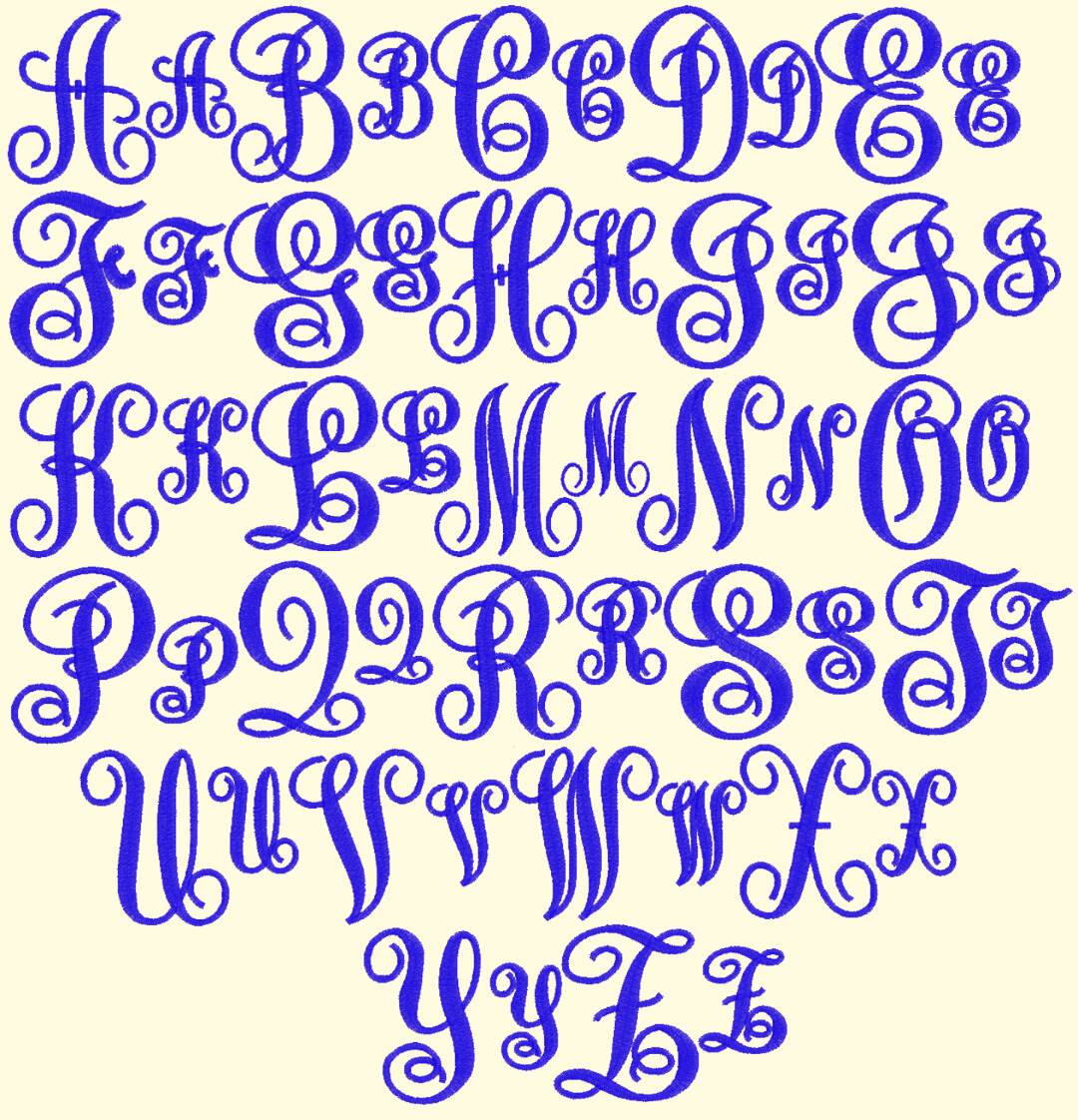 Solid Silver Magen David Monogram / Jewish Star Star of David Monogram ...