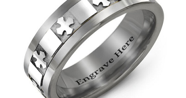 Tungsten Cross Ring: Tough, Meaningful, & Uniquely Yours